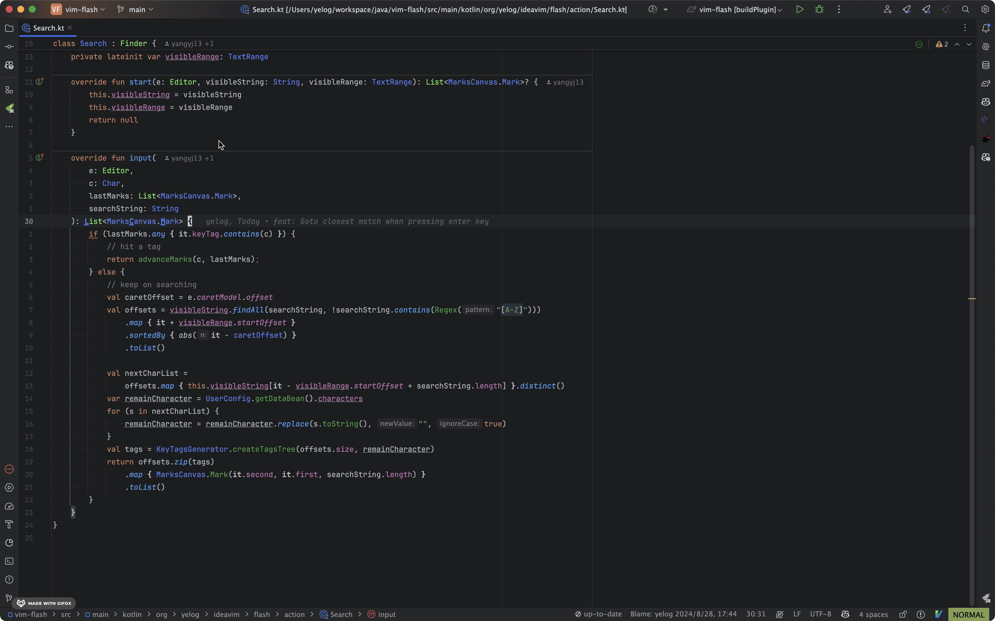 IDEA VIM 配置 - 插件篇 | Kidddddddd 的小窝